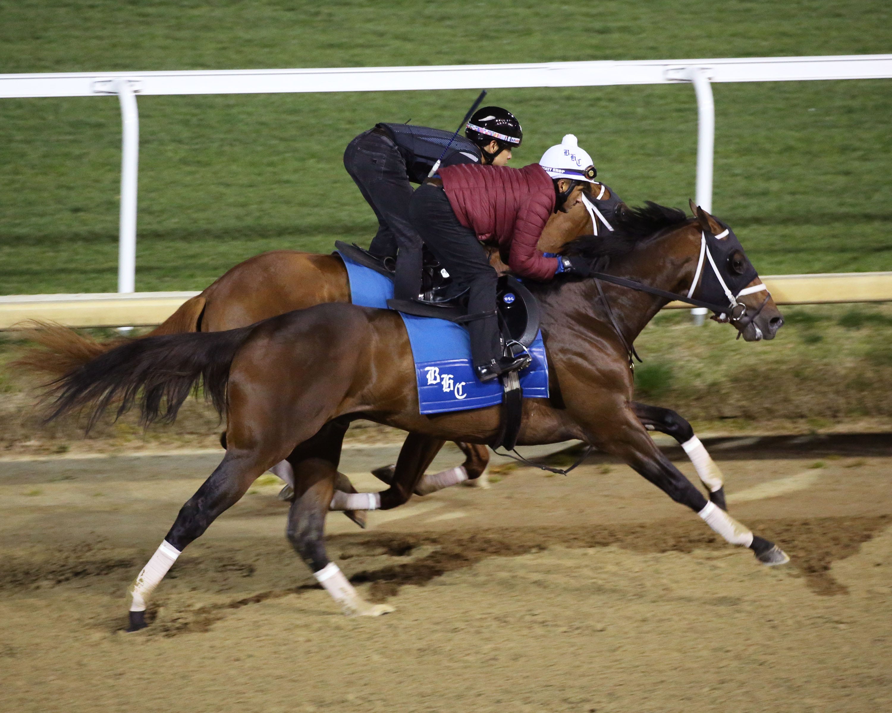 Angel of Empire works half-mile for Kentucky Derby at Churchill Downs
