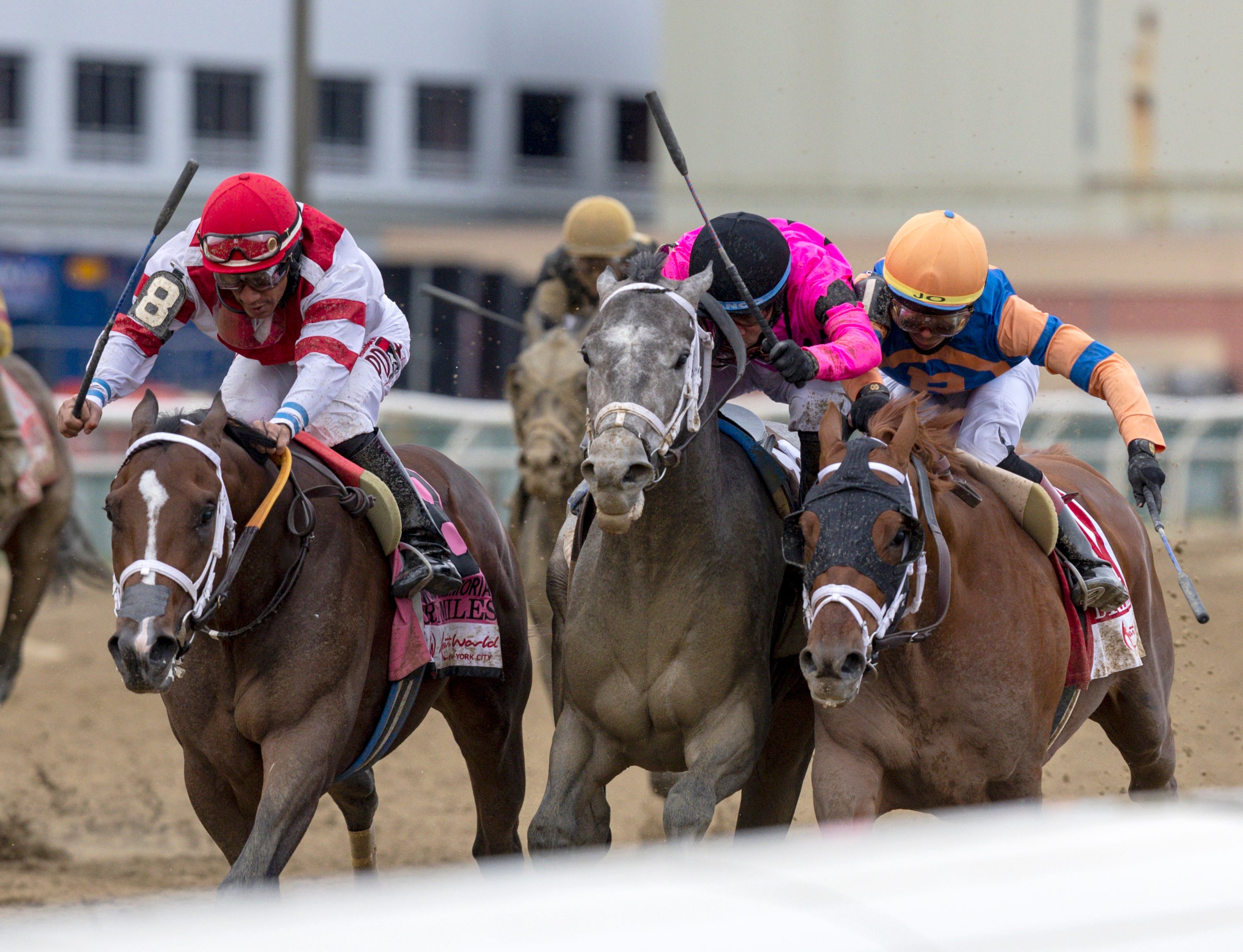 Lord Miles ($120.50) survives bumpy Wood Memorial, clinches Kentucky ...