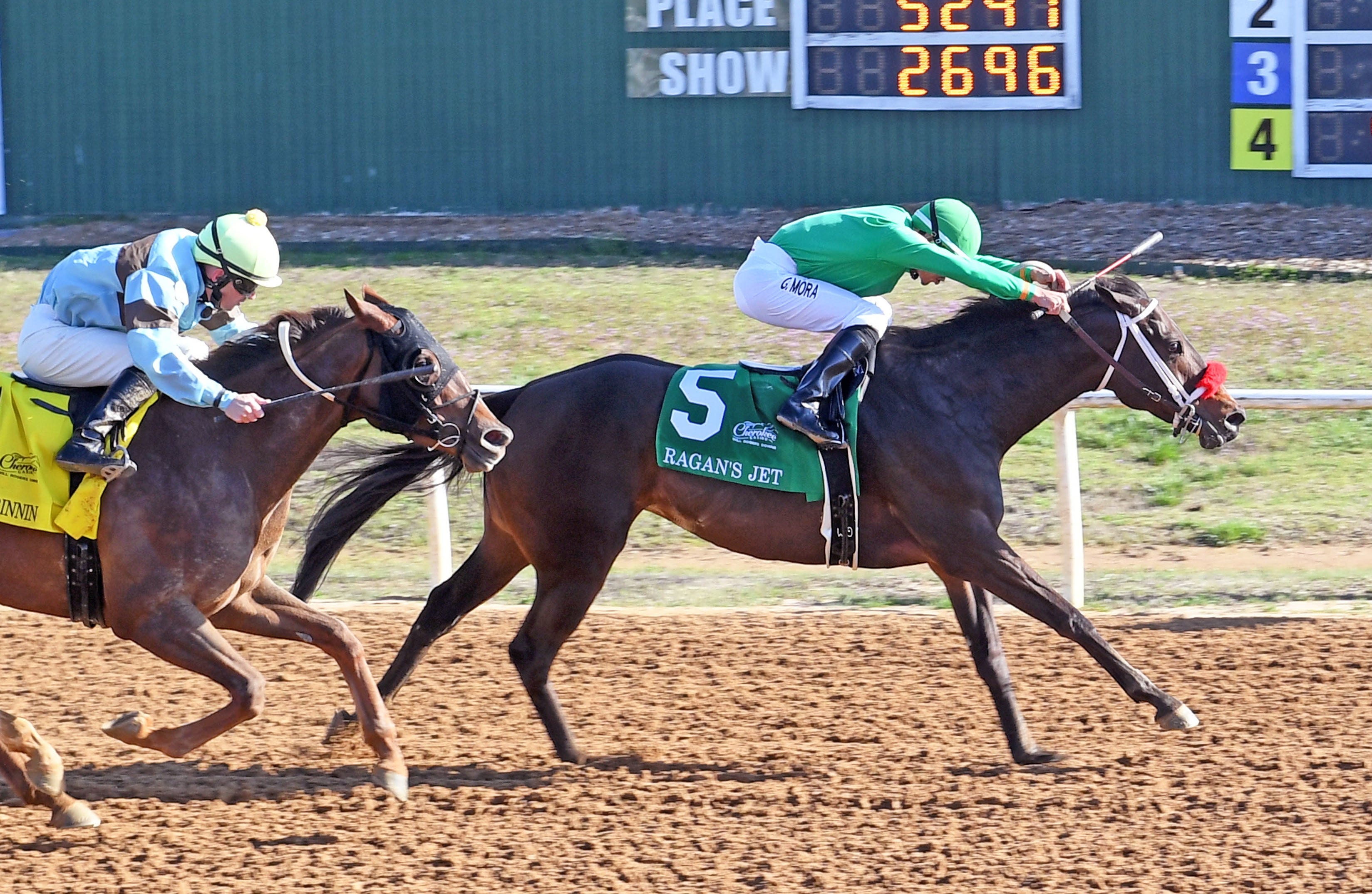 Ragan's Jet takes aim at fifth straight win in Wilma Mankiller Stakes