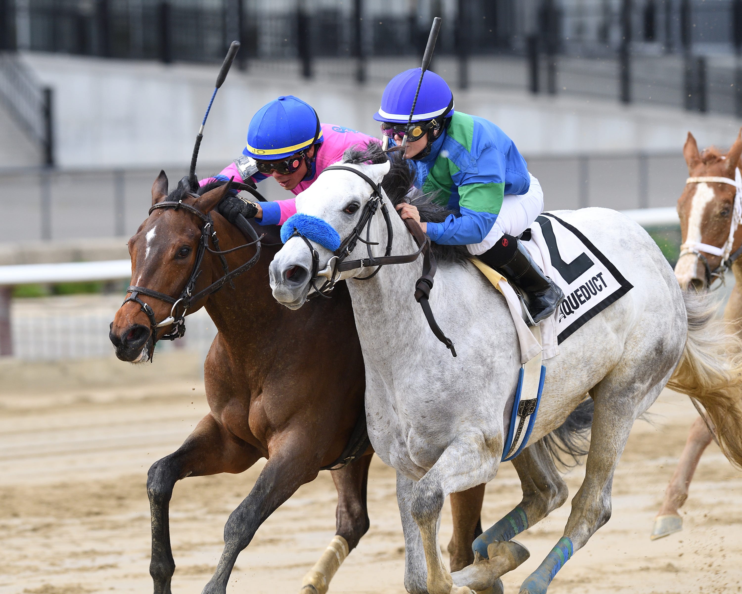 Les Bon Temps finishes second, awarded first via Little Linzee DQ in ...