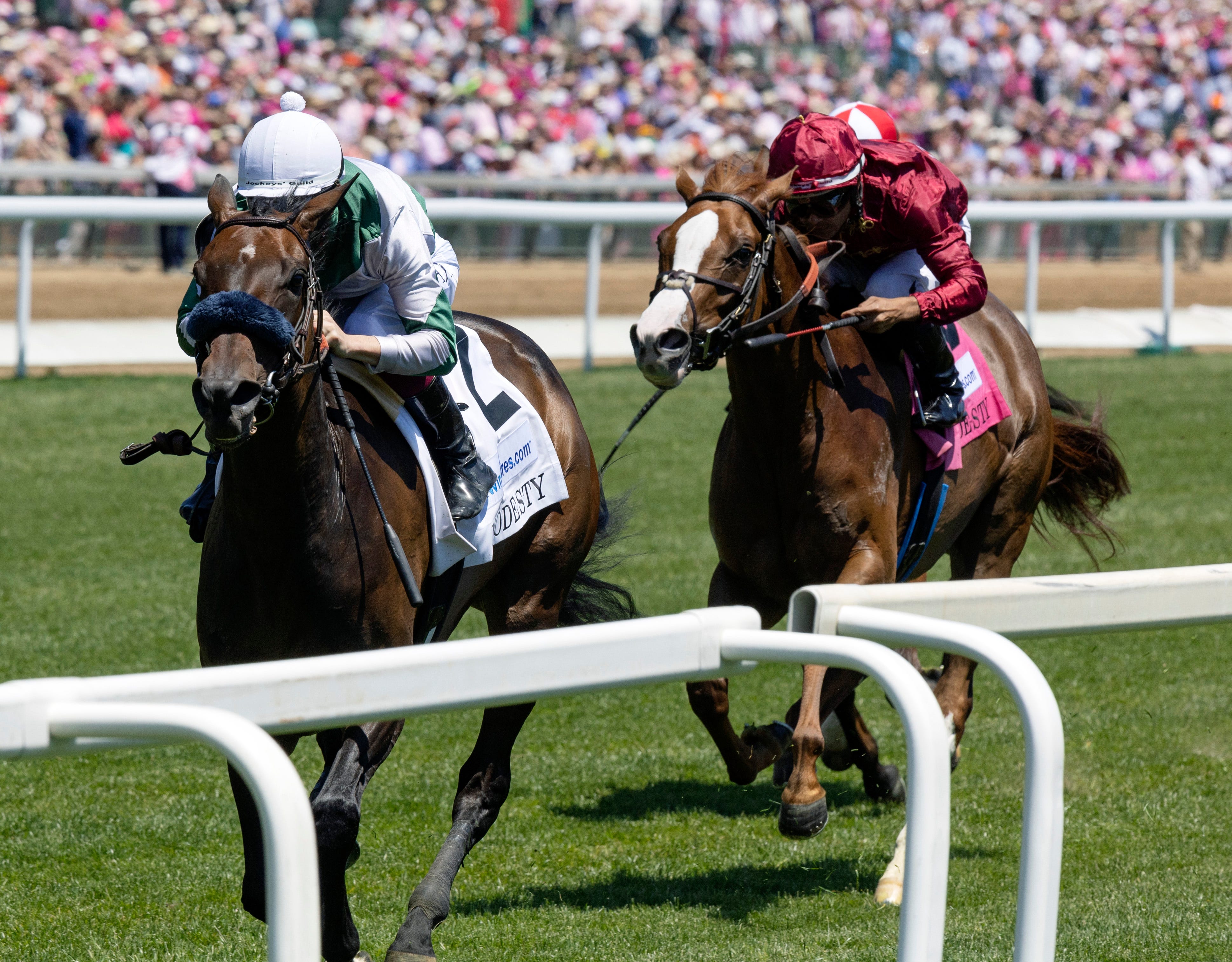 Didia gets perfect trip in Modesty Stakes victory