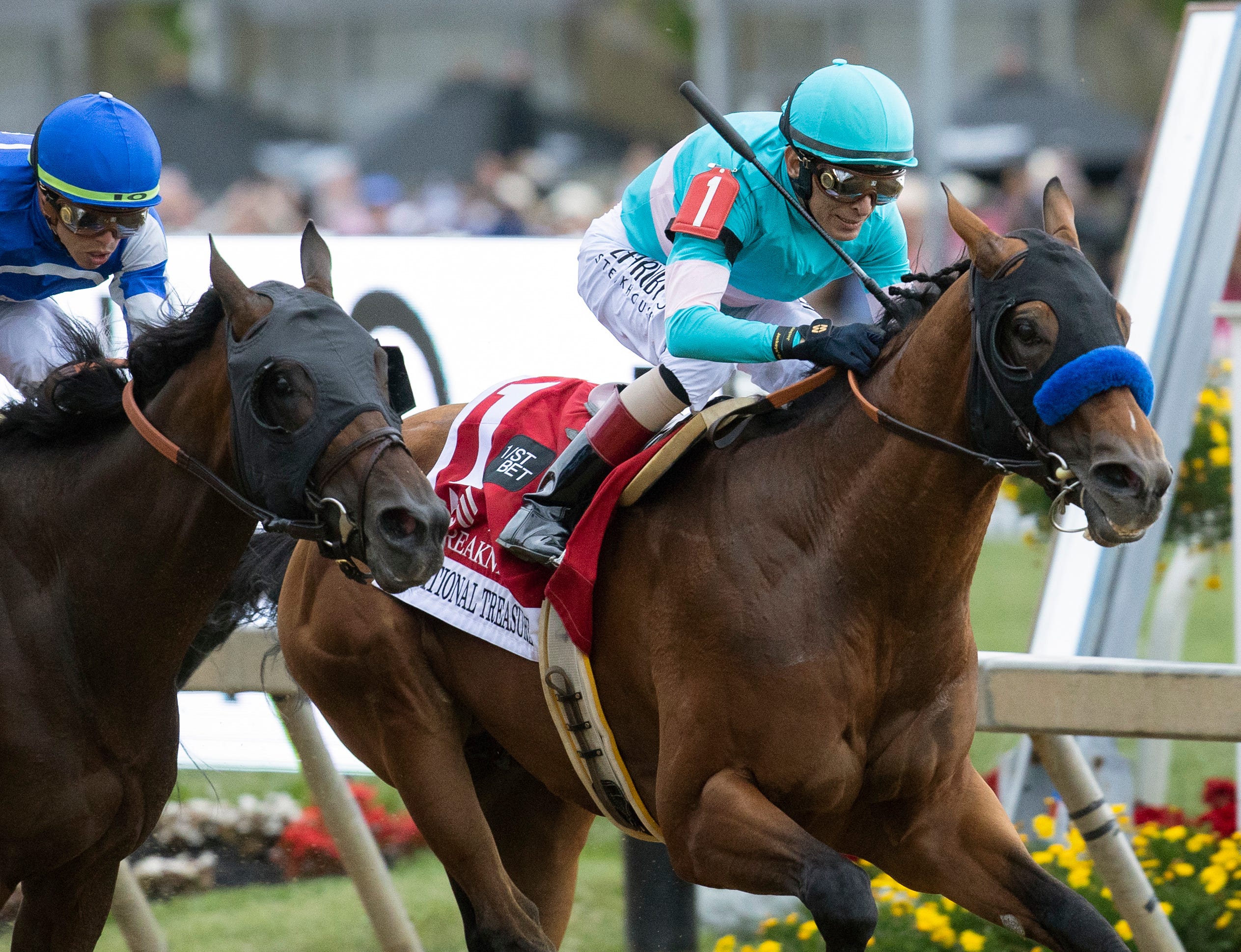 Belmont Stakes: National Treasure shows plenty of energy in return to ...