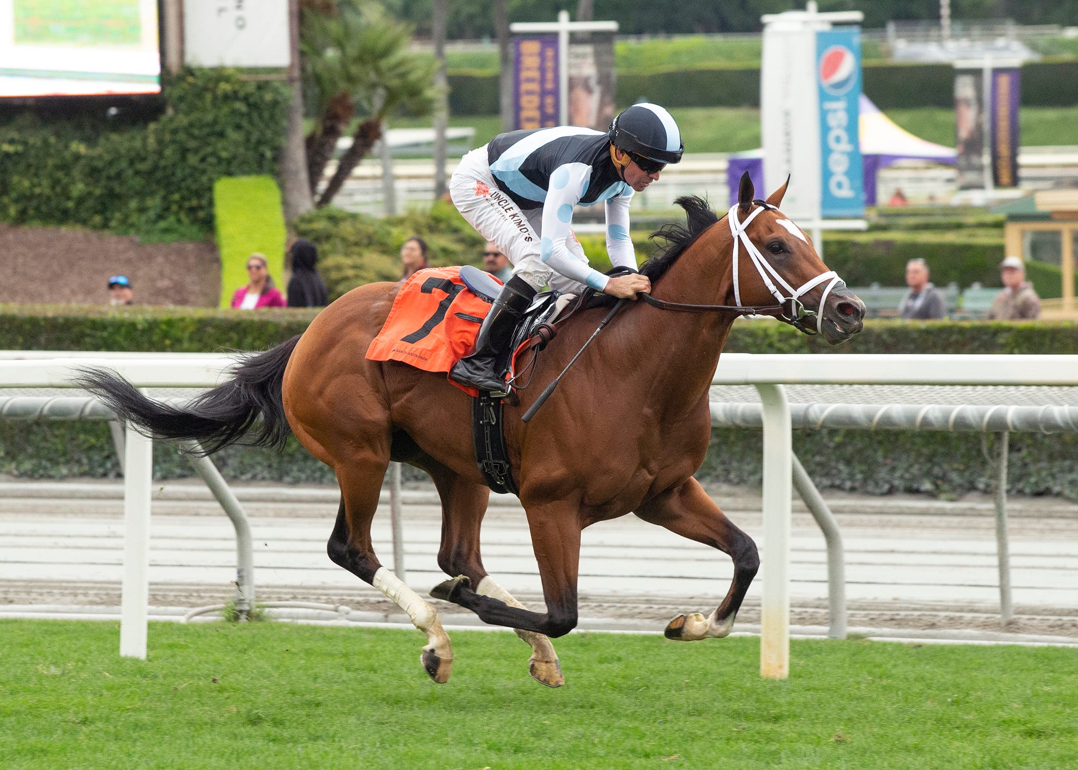 Game Time battles several stakes winners in opening day Oceanside