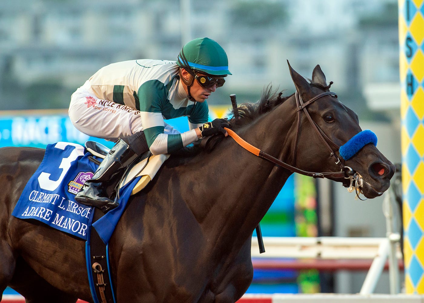 Adare Manor makes it four consecutive wins with Clement Hirsch Stakes