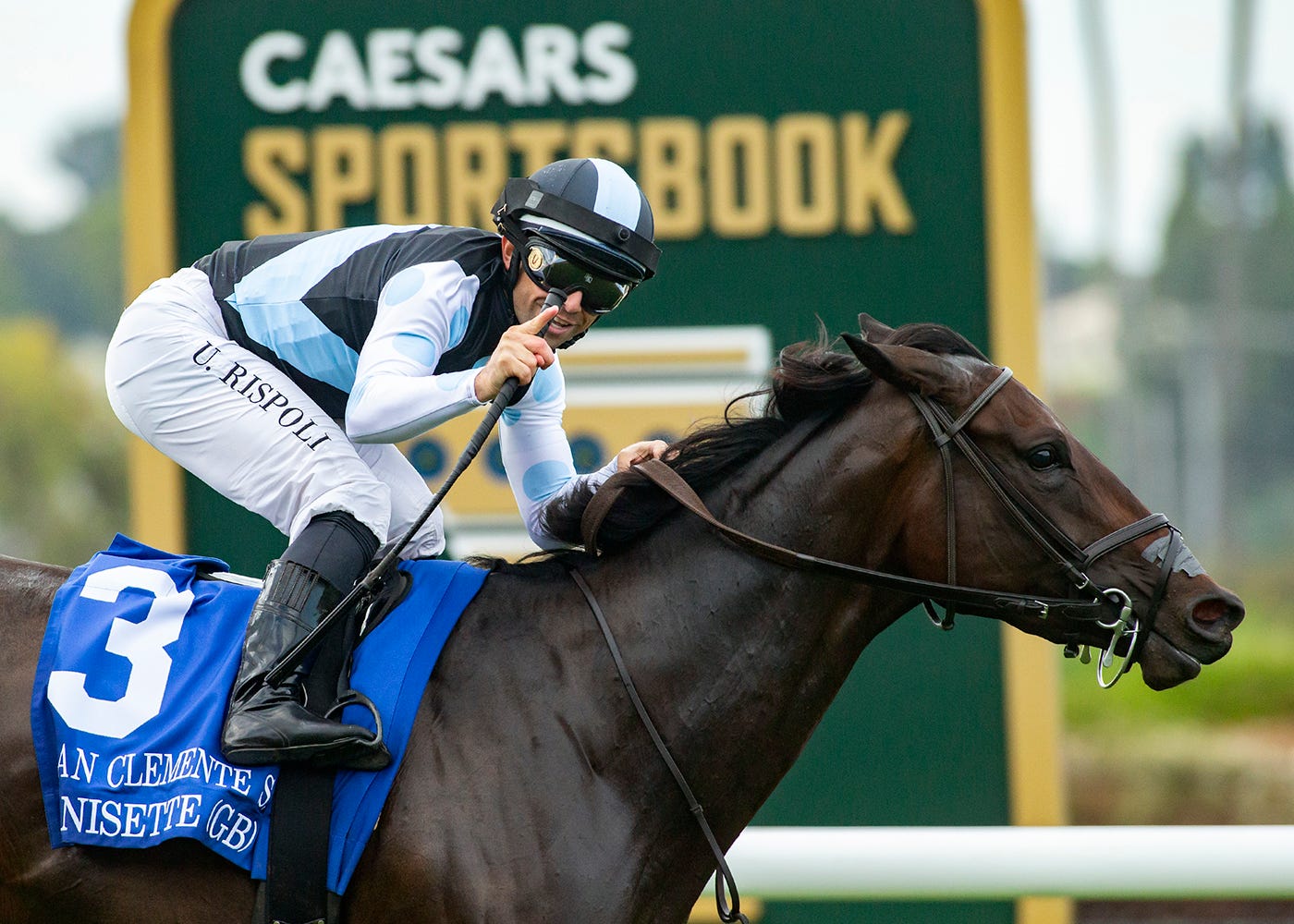 Rispoli riding well, eyes Del Mar riding title