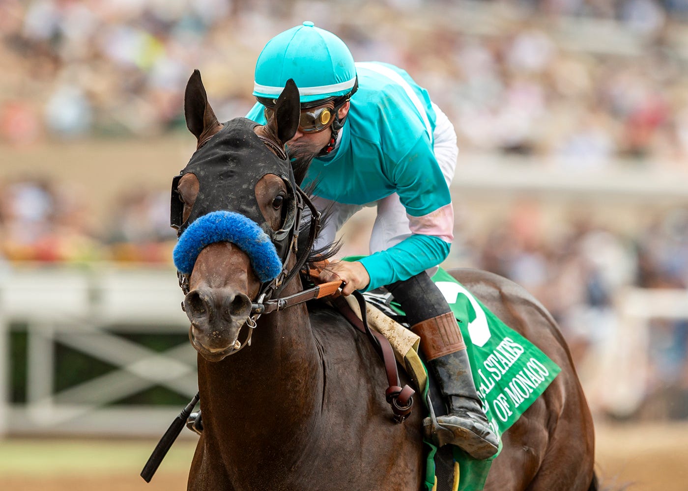 Prince of Monaco in complete control of Del Mar Futurity