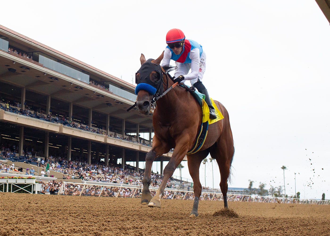 Muth gets distance test in American Pharoah