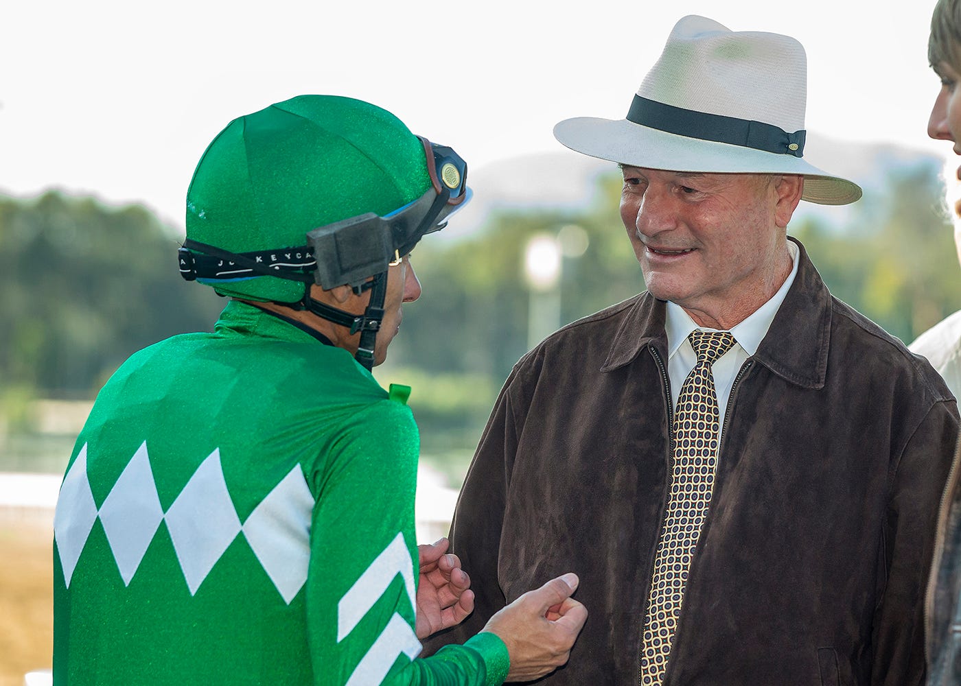 Trainer Richard Mandella, at age 73, says he hasn't time to take time off