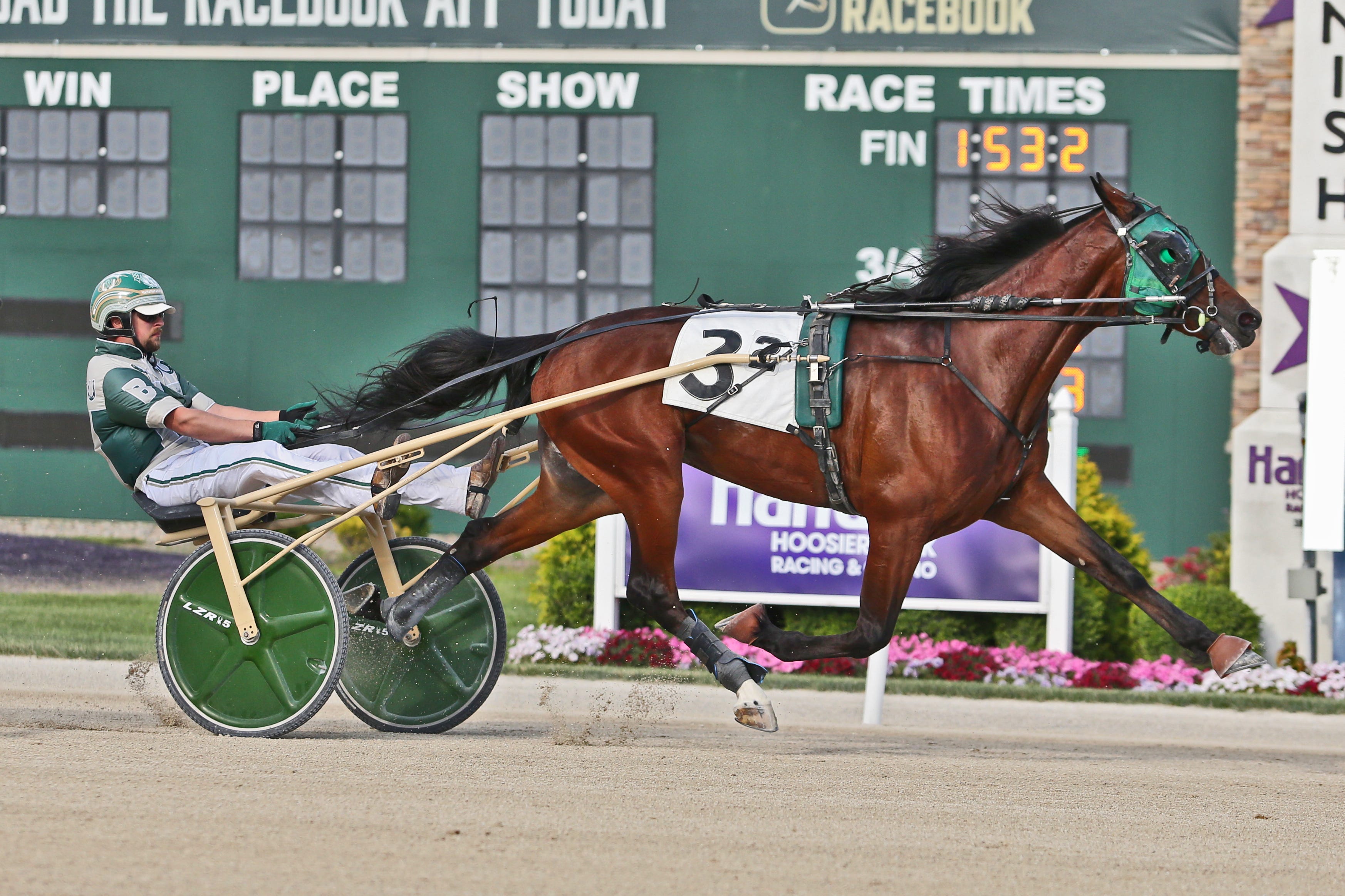Harrah's Hoosier Park: 3YO male trotters duel in Indiana Sires Stakes