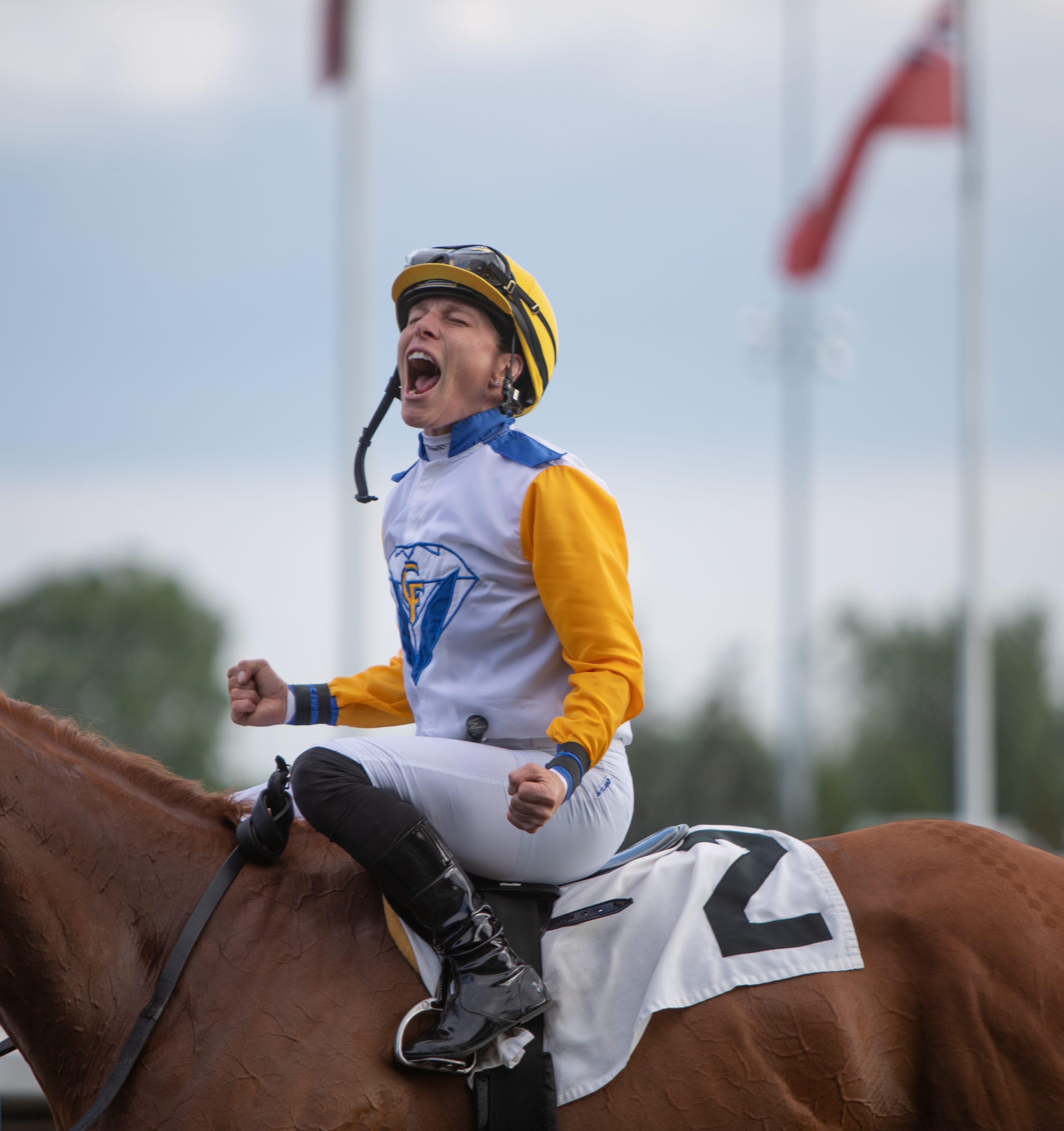 Emma-Jayne Wilson sets record for career earnings by female jockey