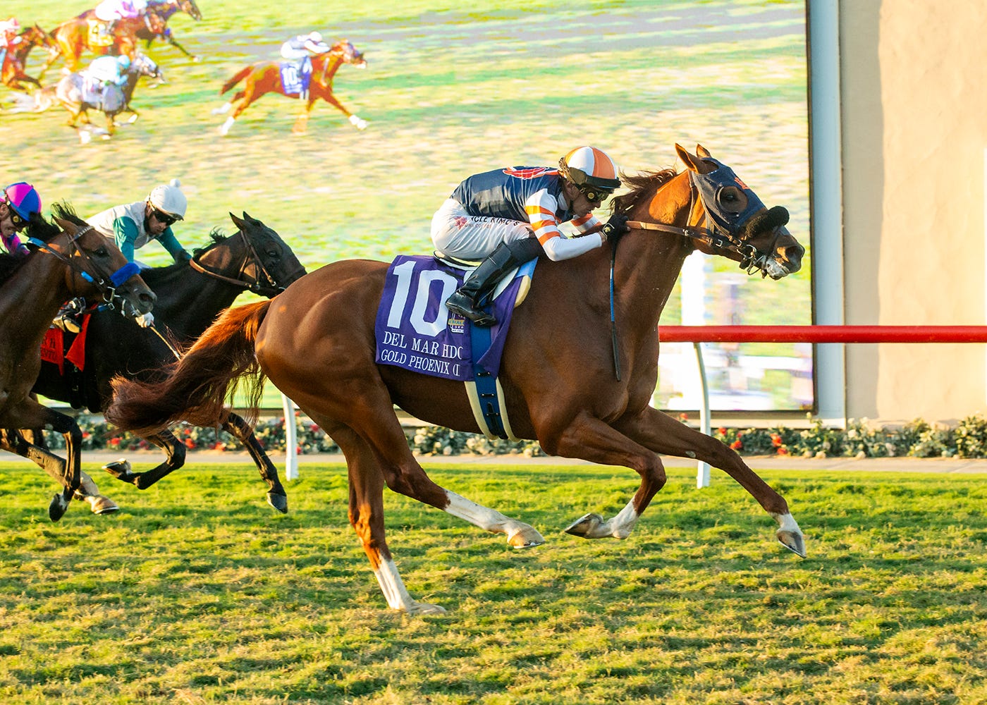 Gold Phoenix eyes record third straight Del Mar Handicap