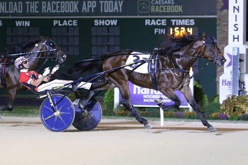 Harrah's Hoosier Park: Phil Langley Memorial won by French Kronos