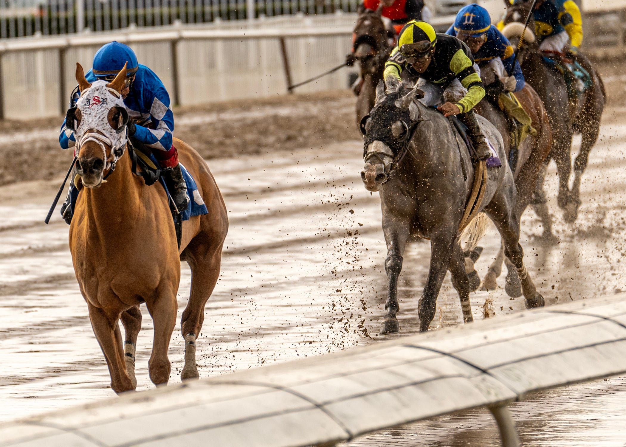 Dettori wins local debut aboard Kavod in Kenner Memorial