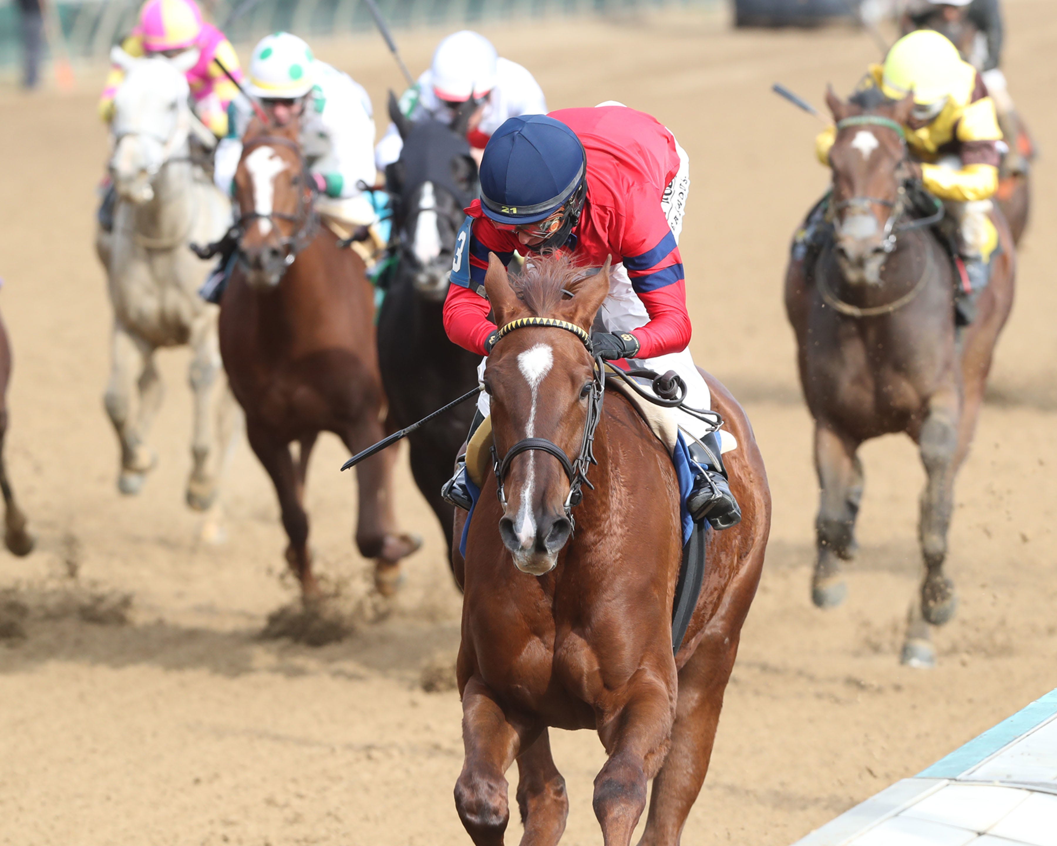 Distance, surface should fit Running Away in Busanda