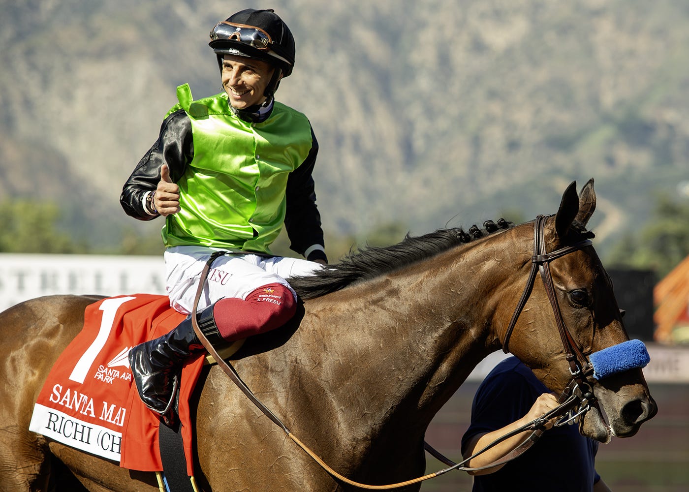 Baffert has high hopes for Richi after Santa Maria win