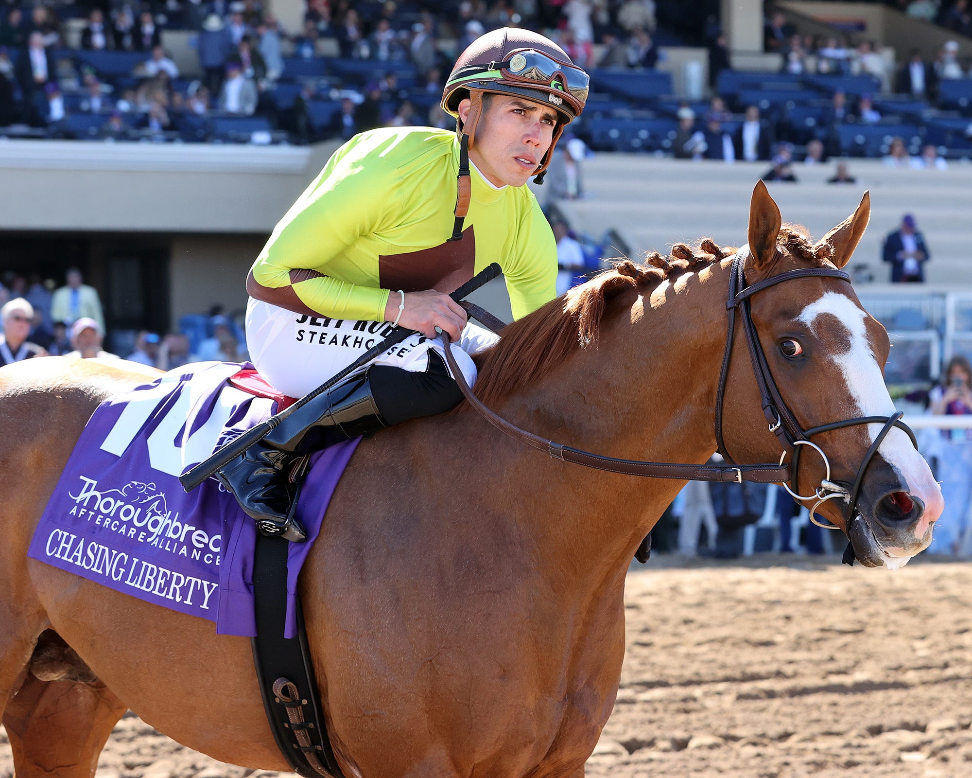 Cutback, easier company the key for Chasing Liberty in Caesars Handicap