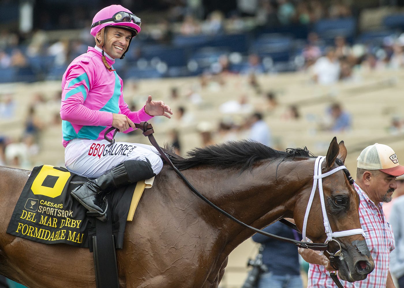 Rispoli aims at more Memorial Day success with Liguria, Formidable Man