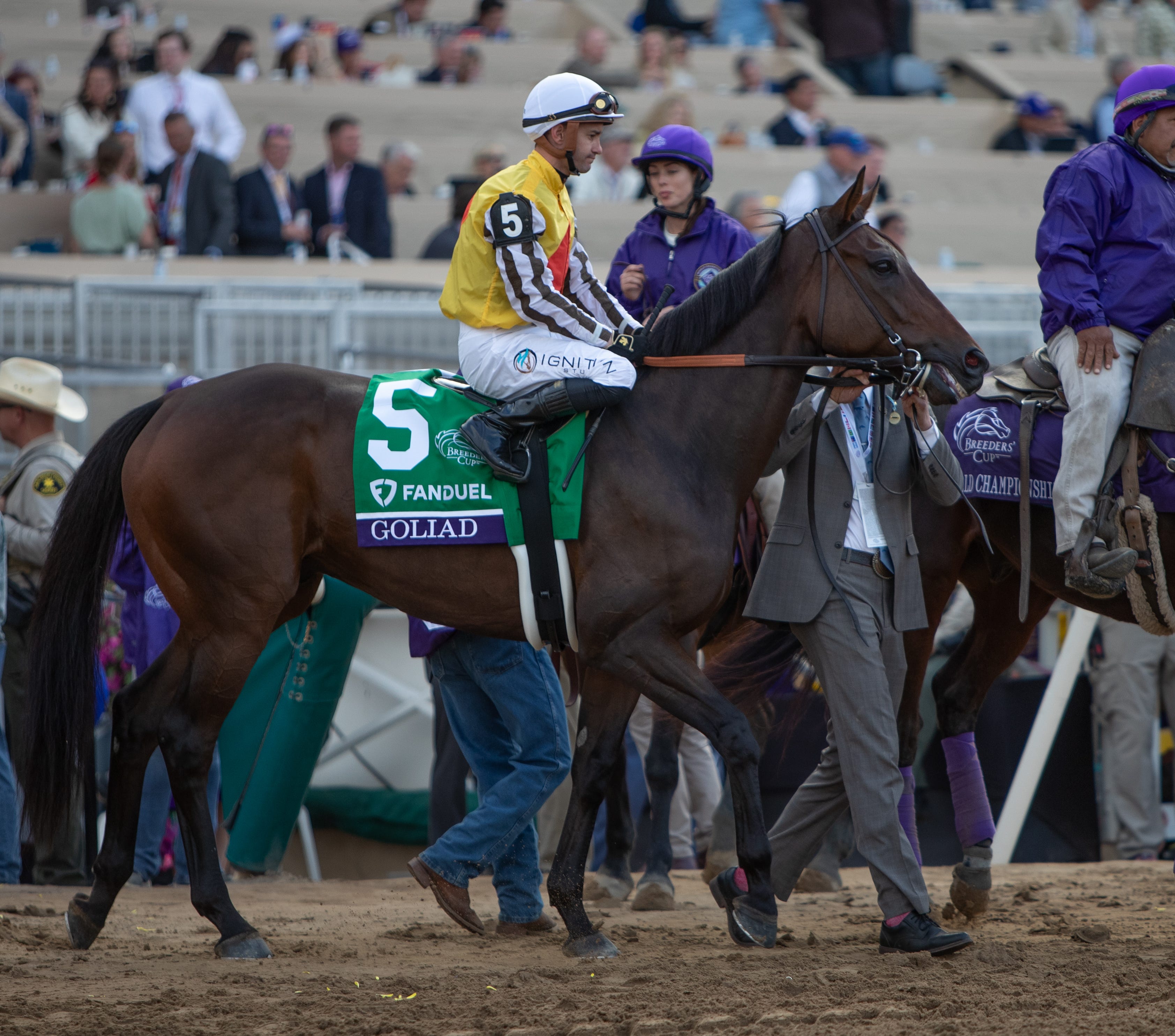 Goliad will end six-month layoff in Shoemaker Mile