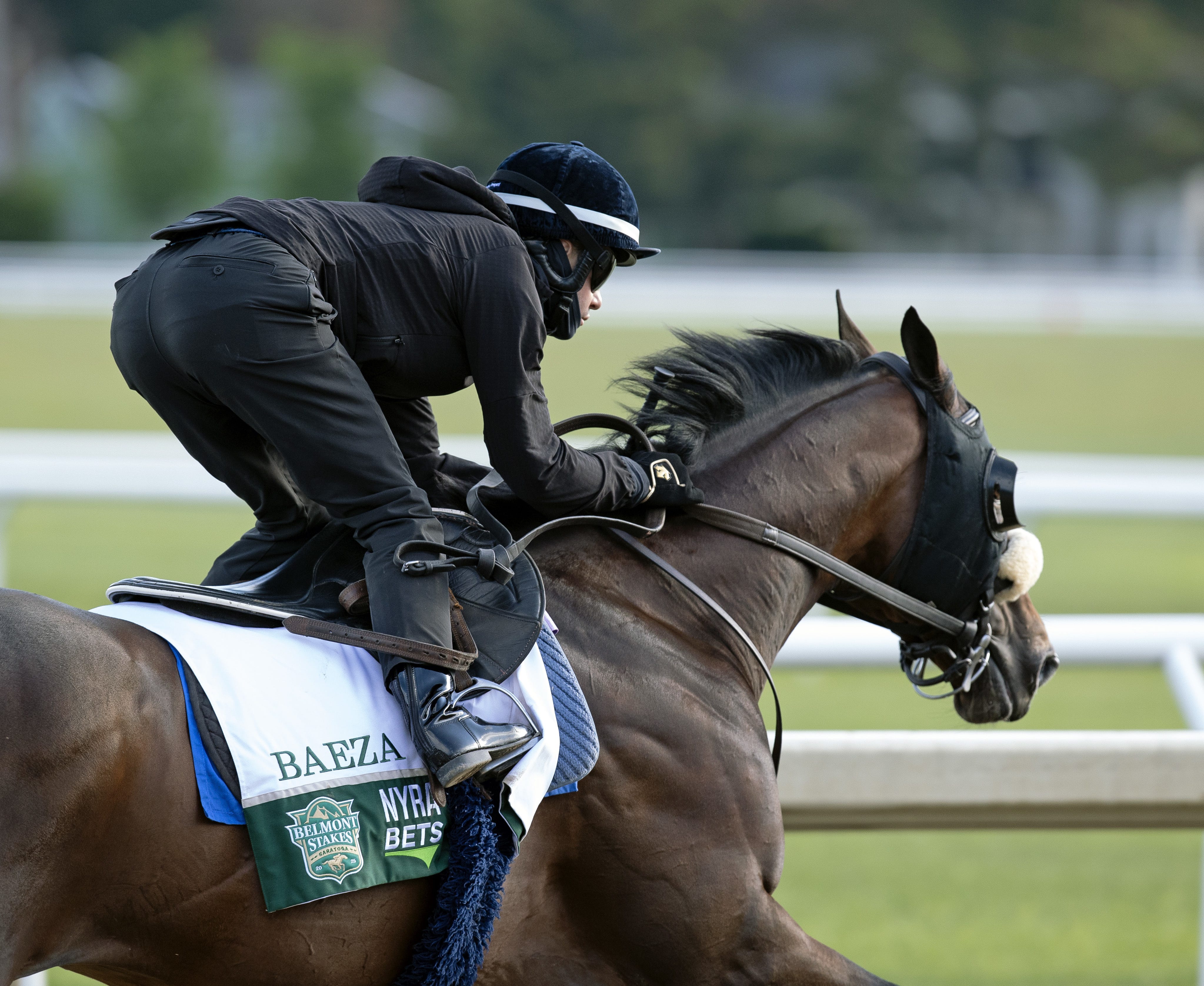 Belmont Stakes clocker: Journalism shows plenty of energy in drill