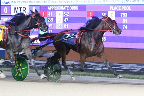 Harrah's Hoosier Park: Graber Jr.-trained trifecta in Indiana Sire Stakes