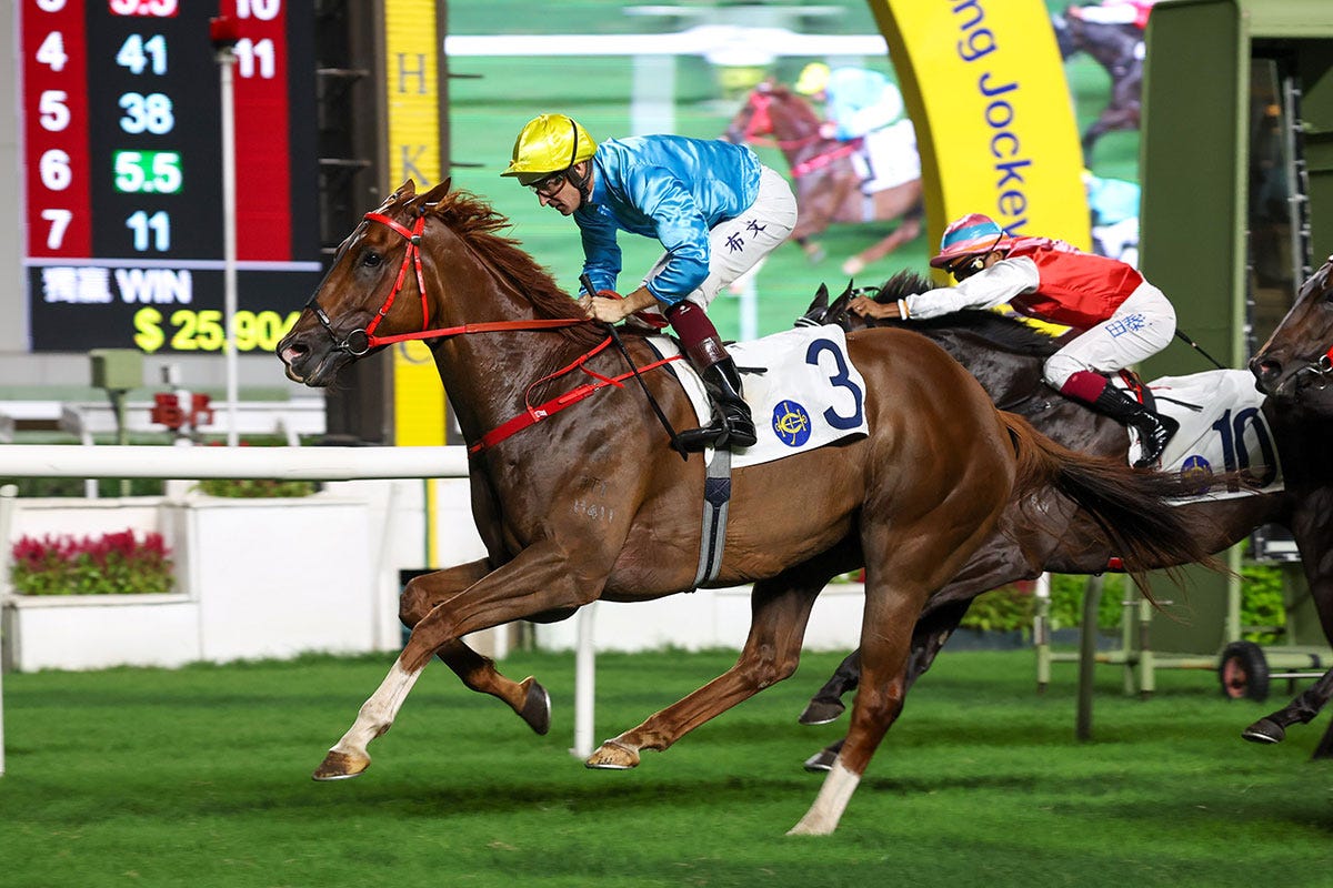 John Size optimistic Wunderbar can handle distance change at Sha Tin