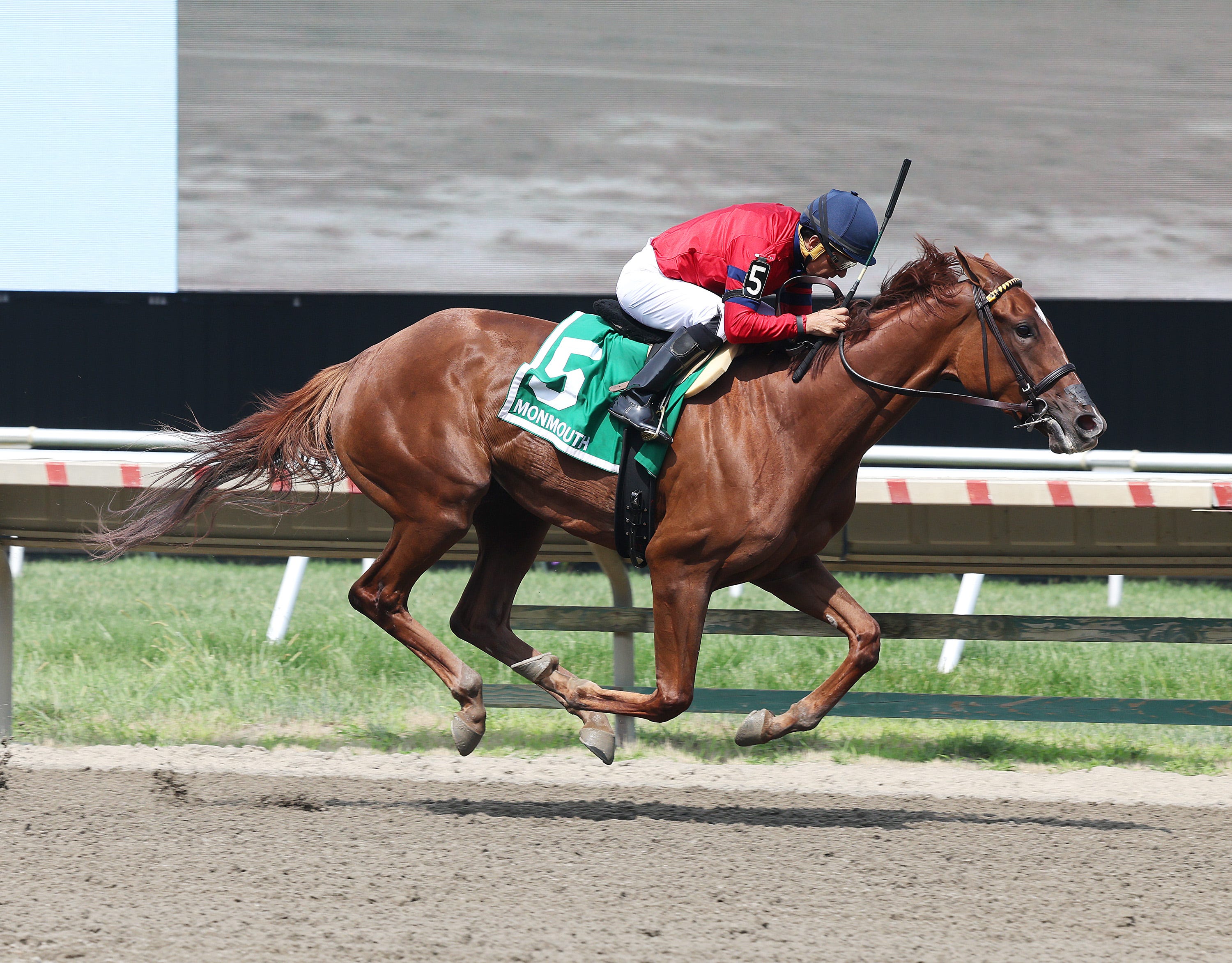 Ward puts Espinoza on Running Away, gets Monmouth Oaks win in return