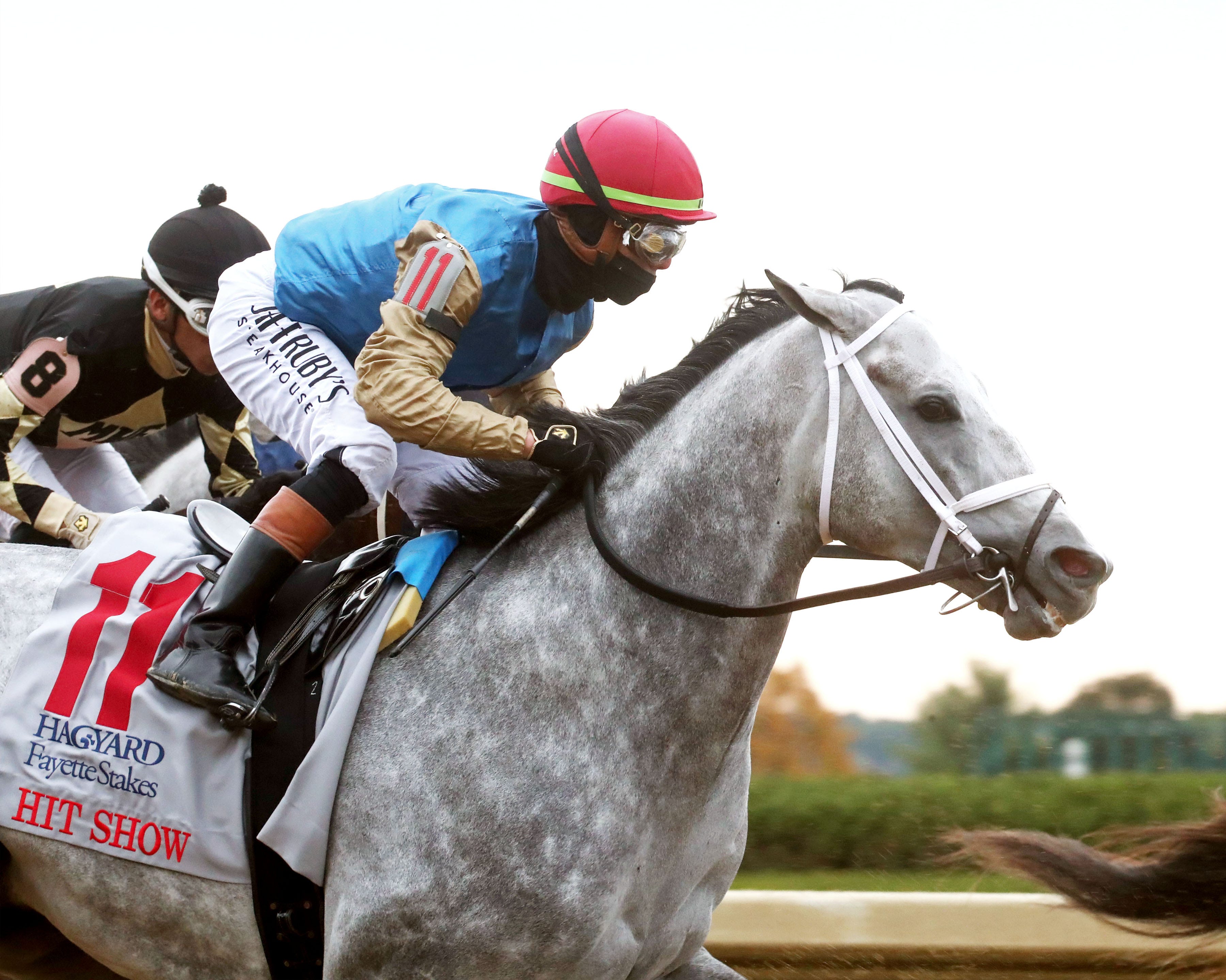 Hit Show makes older-horse statement in Fayette Stakes