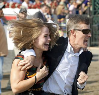 Saratoga: Robbie Davis trains first Spa winner