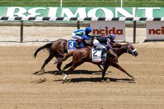 Fast start proves key for Drain the Clock in Woody Stephens