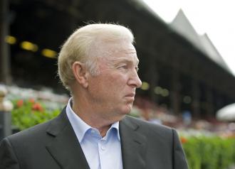 Stanley Hough back in action training for Sagamore Farm