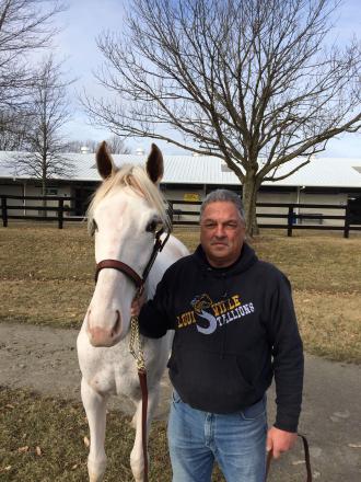 White filly to be offered at Fasig-Tipton Kentucky sale