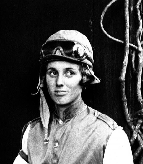 Crump, first female jockey, reflects on trail she blazed