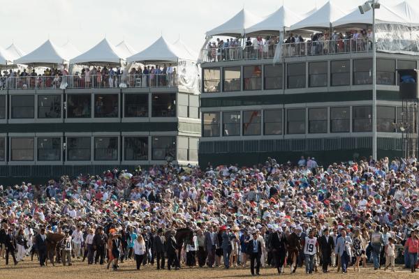 Kentucky Derby attendance limited to 40 percent of seating capacity