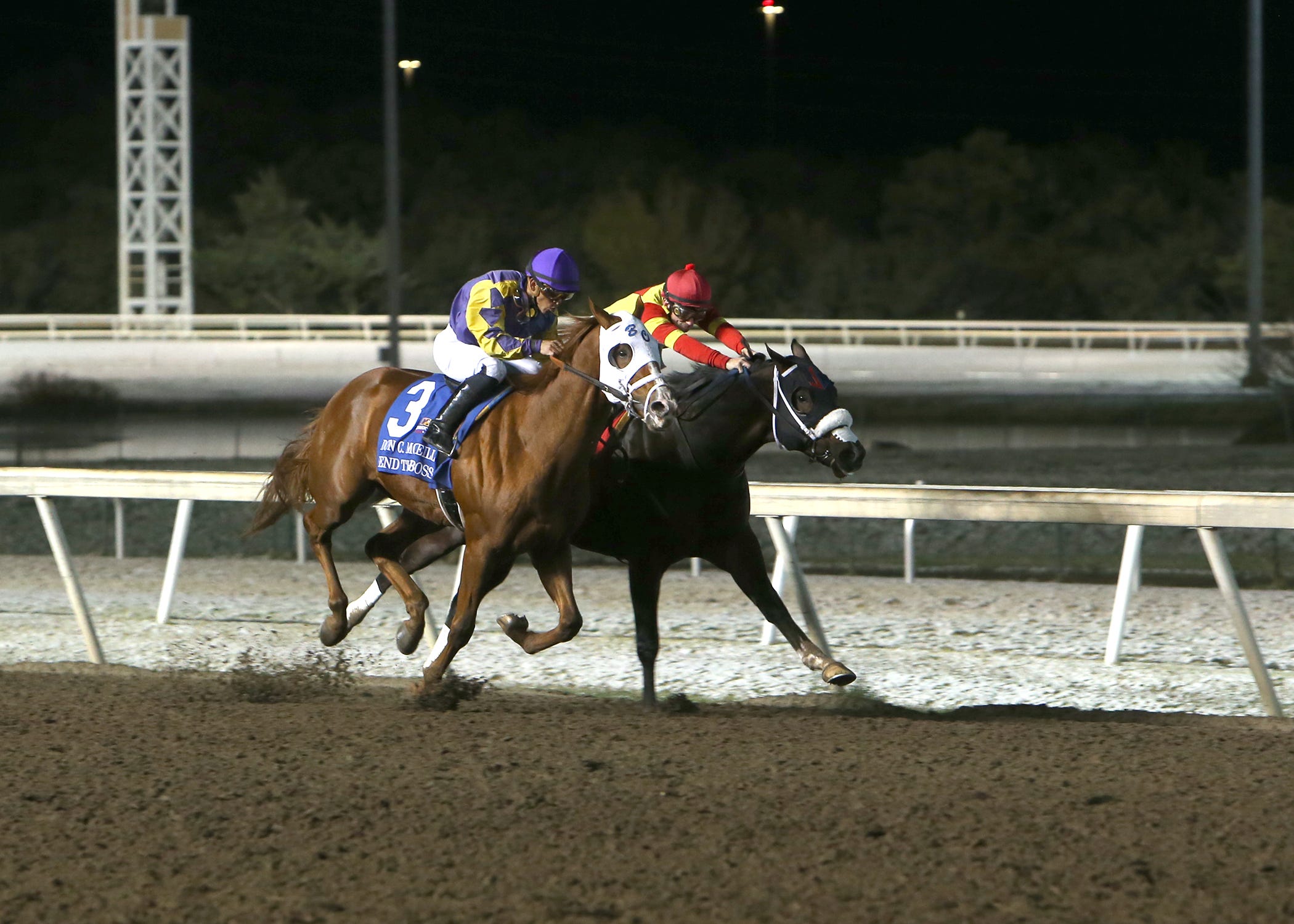 Ghost Hero battles back to win Don C. McNeill Stakes