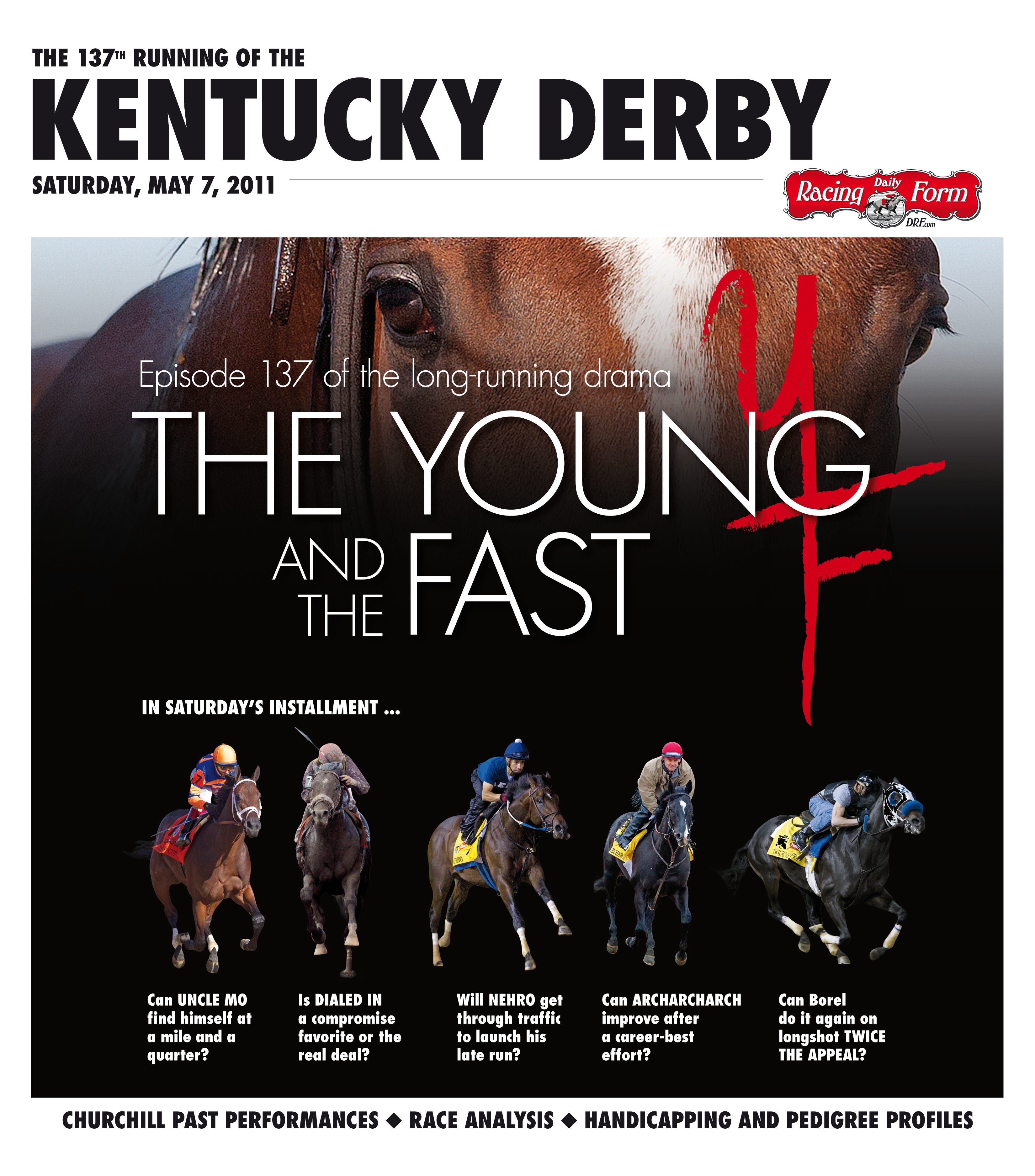 DRF's Kentucky Derby covers