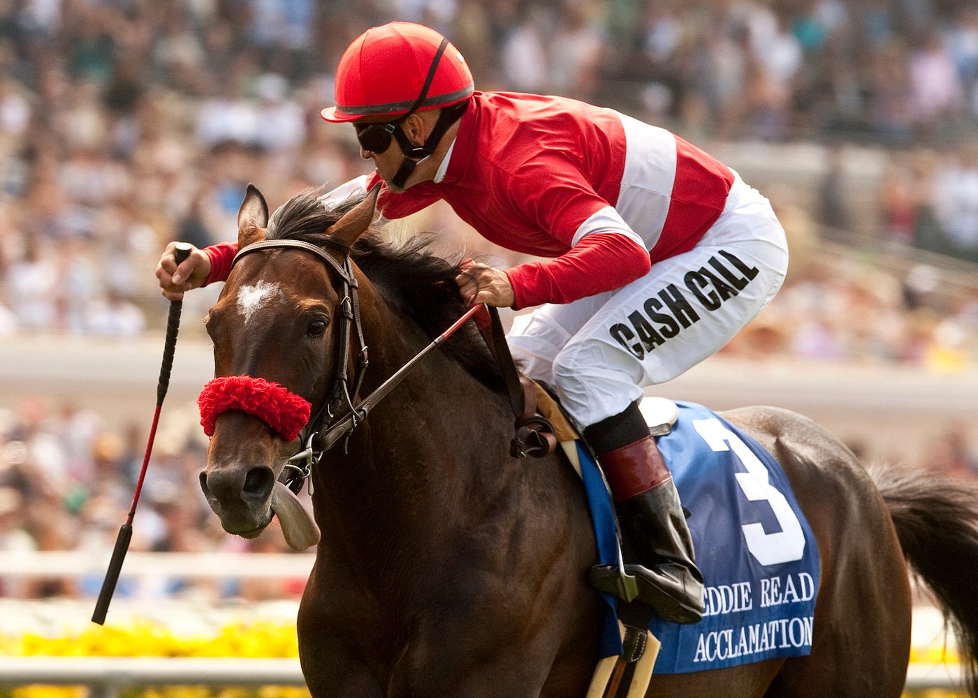 Acclamation repeats as California-bred Horse of the Year
