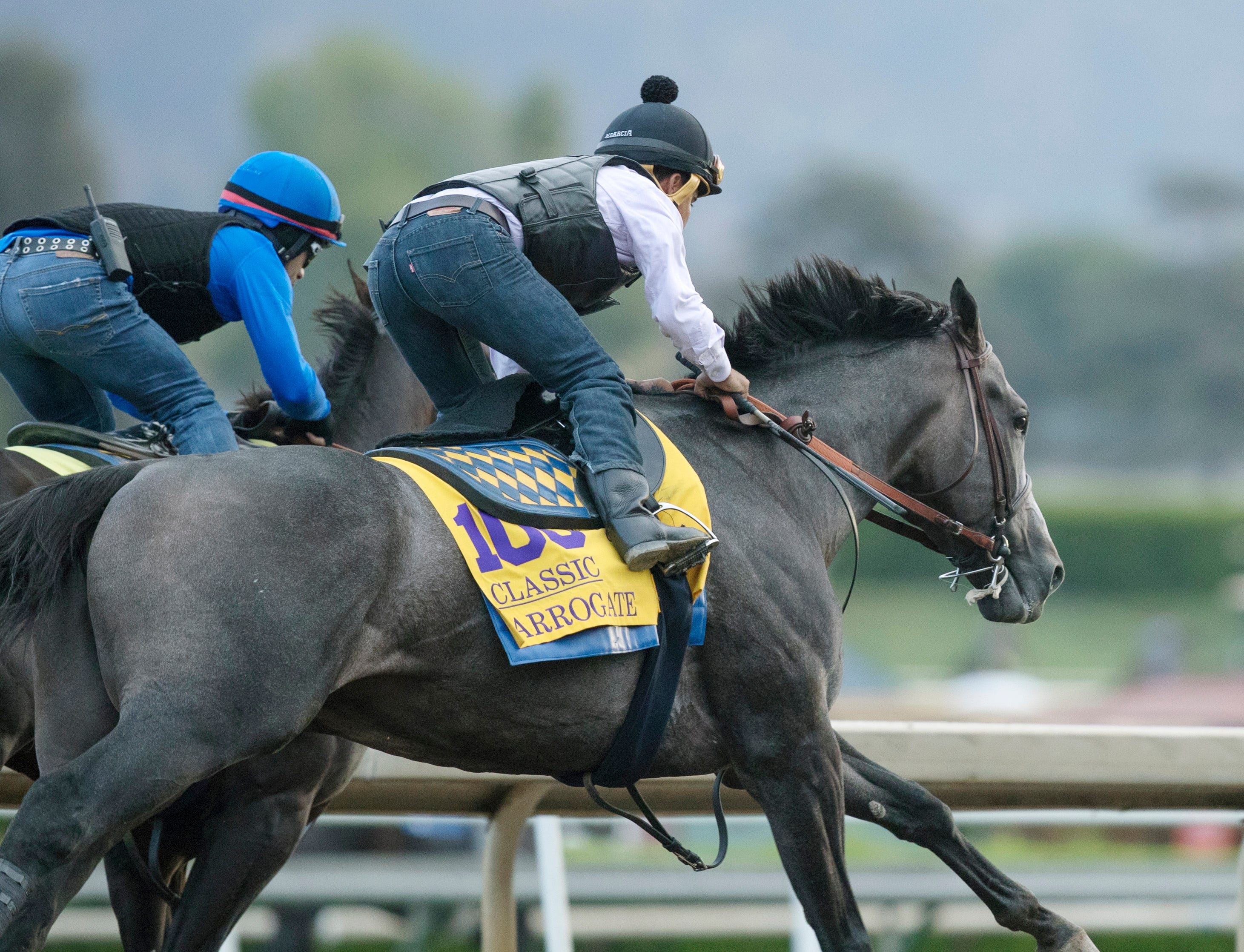 California Chrome, Arrogate make splendid impressions