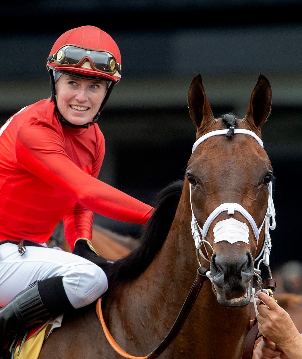 Pyfer to explore racing analyst options as she continues to ride