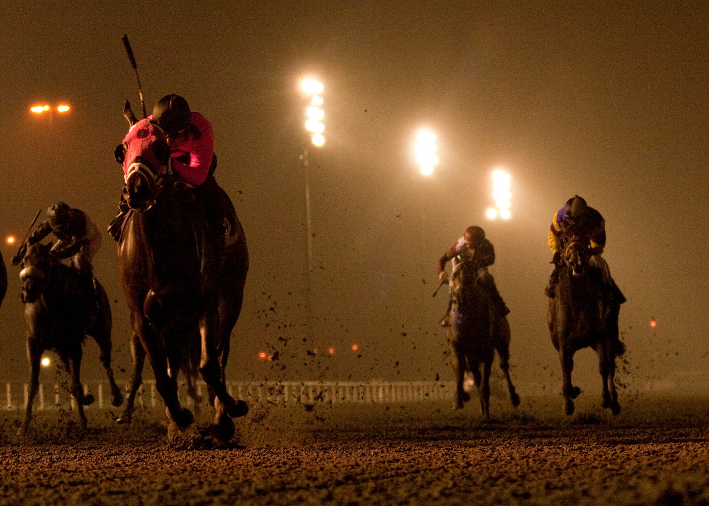 Poor track conditions force Hollywood to cancel Sunday card after two races