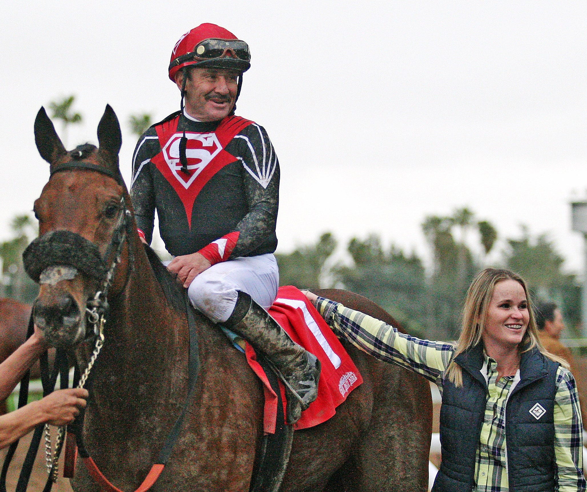 Cuddle Alert gives trainer Melissa Saldana her first stakes win