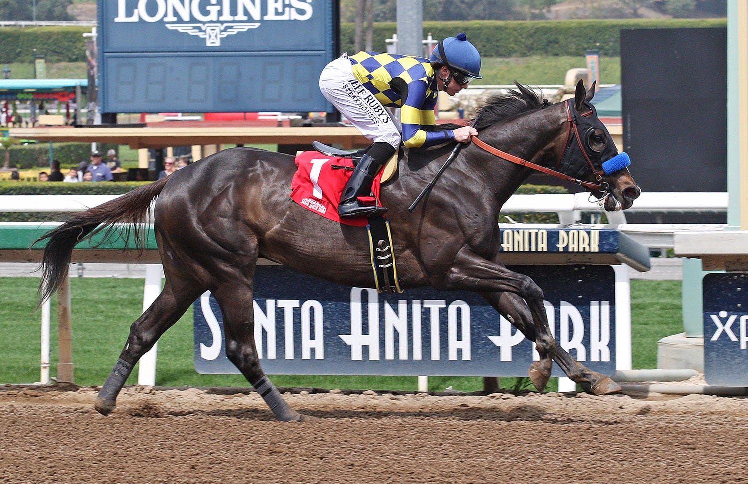 Dr. Dorr puts speed in Californian field