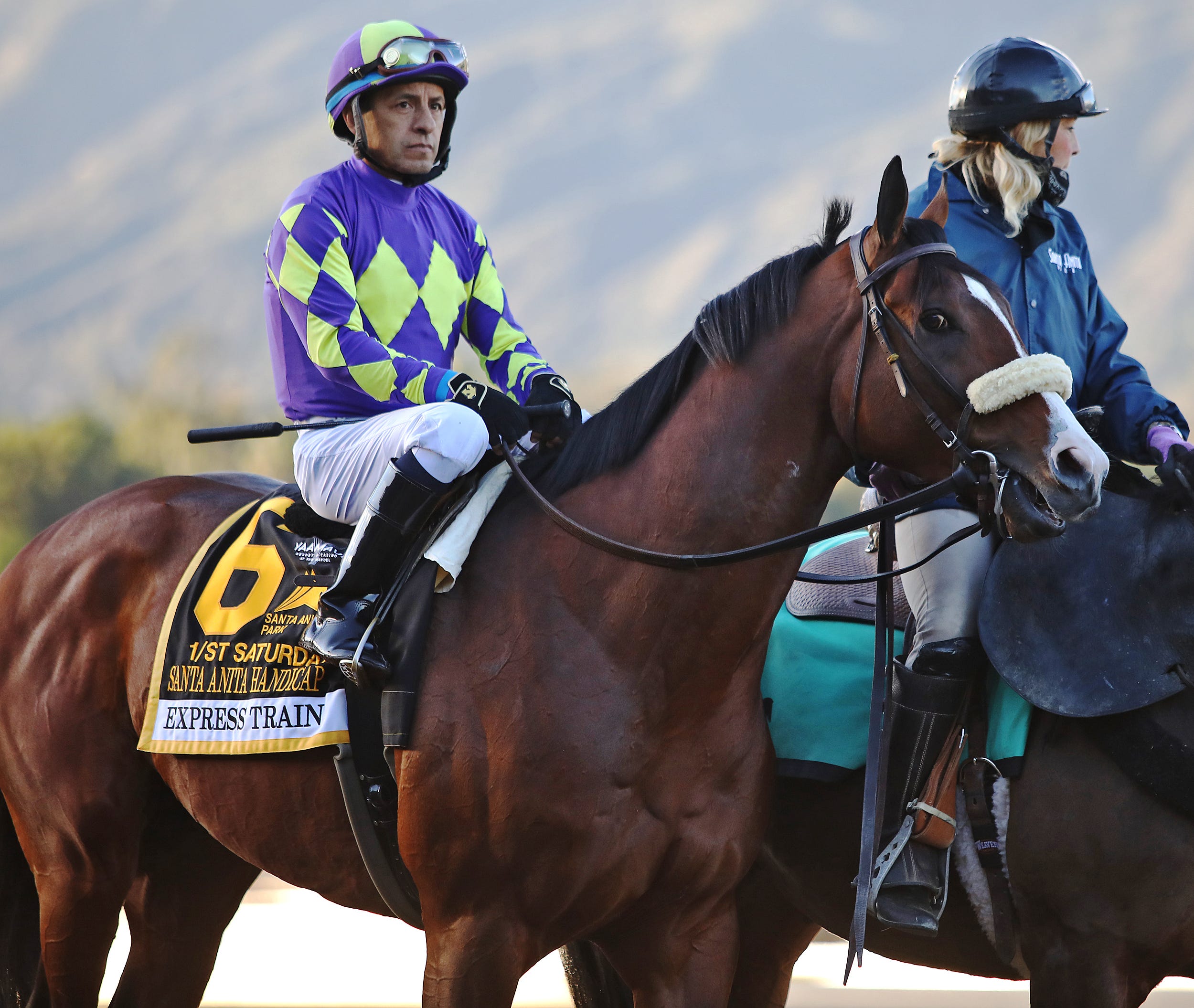 Express Train tries to get back on track in Pacific Classic