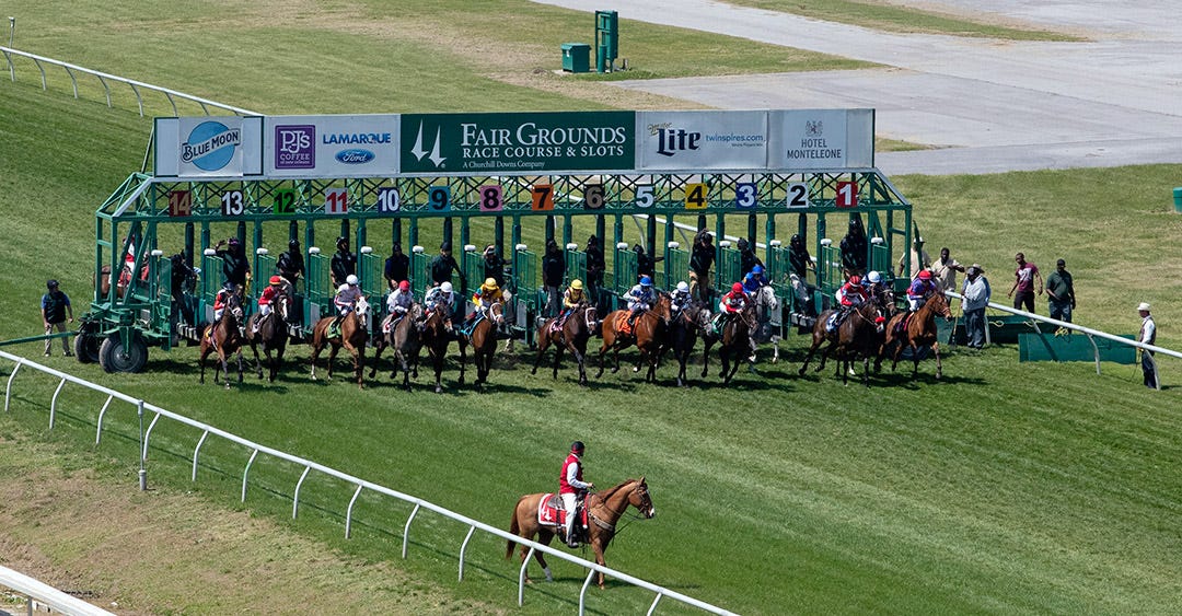 Fair Grounds turf-course conditions will limit upcoming schedule