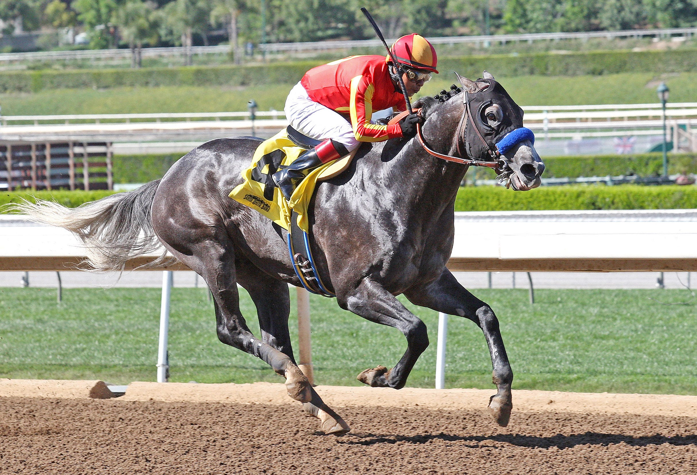 Five Palms wins comeback for Baffert