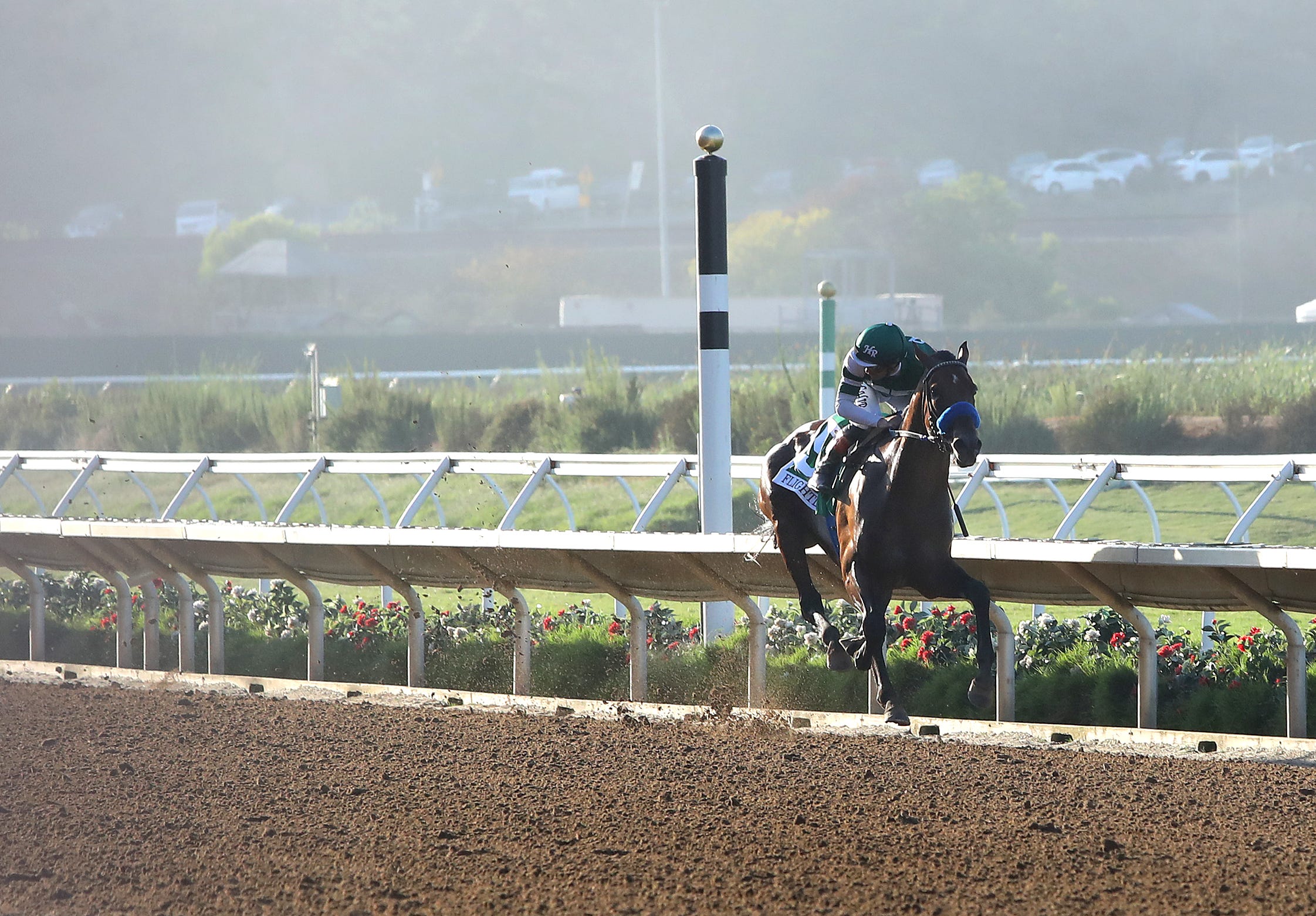 Flightline stunning as he runs away with Pacific Classic