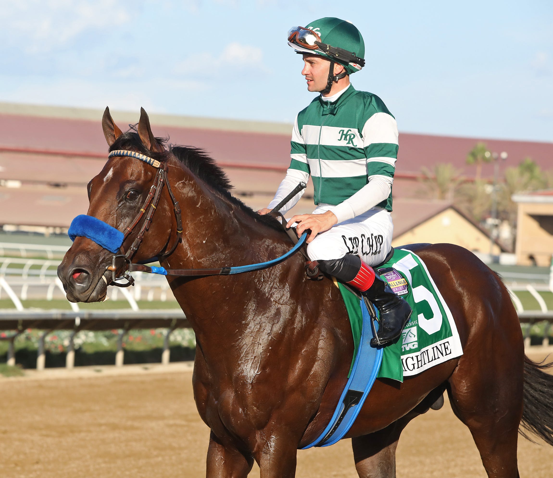 Flightline gets back to work with effortless four furlongs