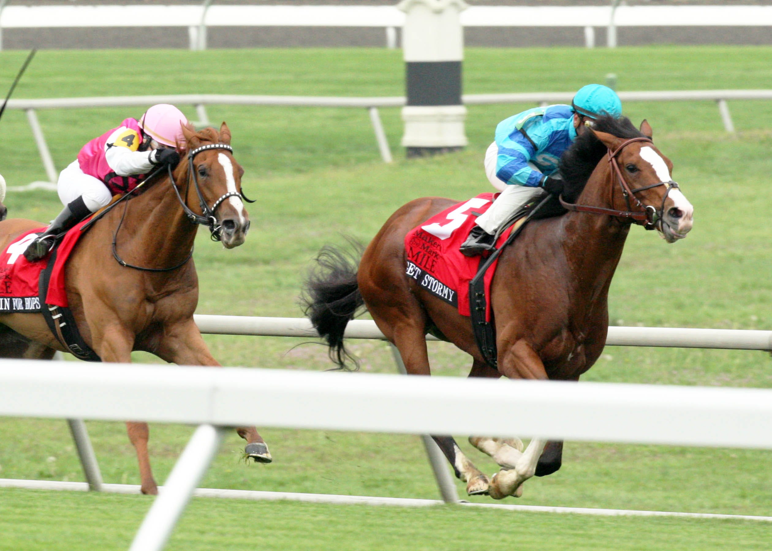 Keeneland: Maker's Mark a wire-to-wire score for Get Stormy