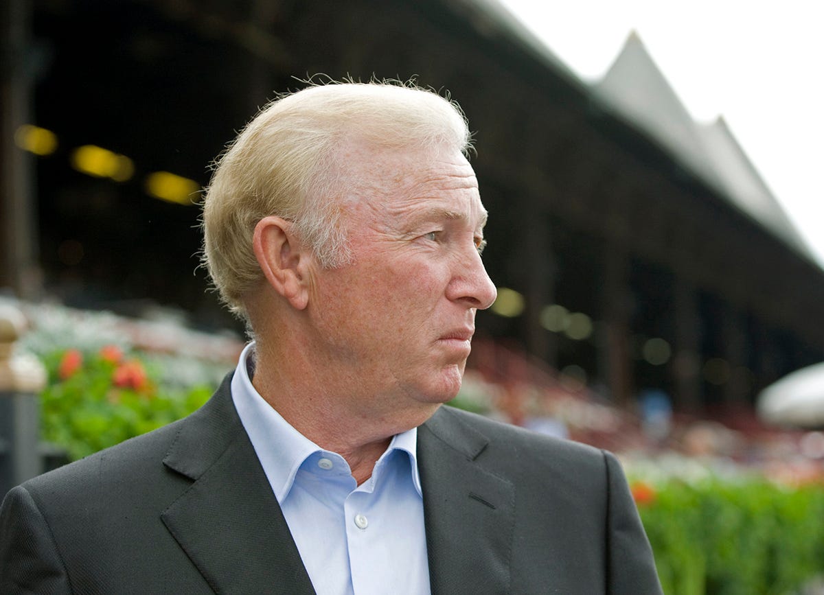 Stanley Hough back in action training for Sagamore Farm