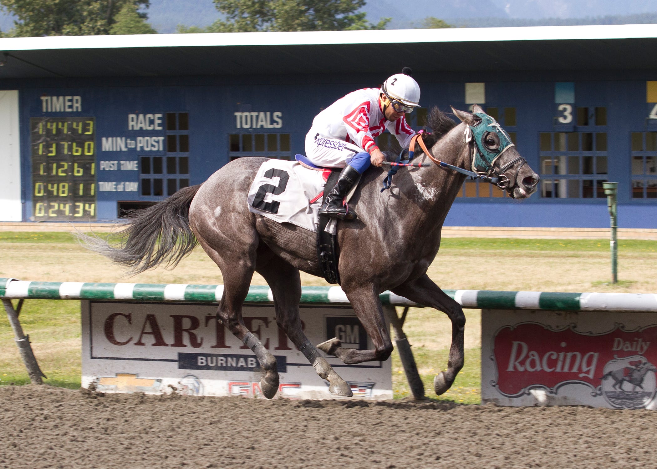 Driller gets elusive first stakes win in John Longden 6000