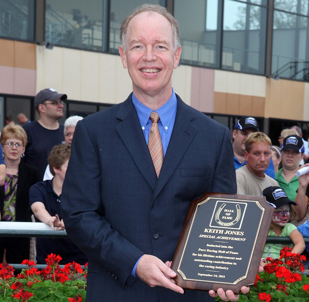 Keith Jones la voz de Parx Racing se retira luego de 35 años de carrera